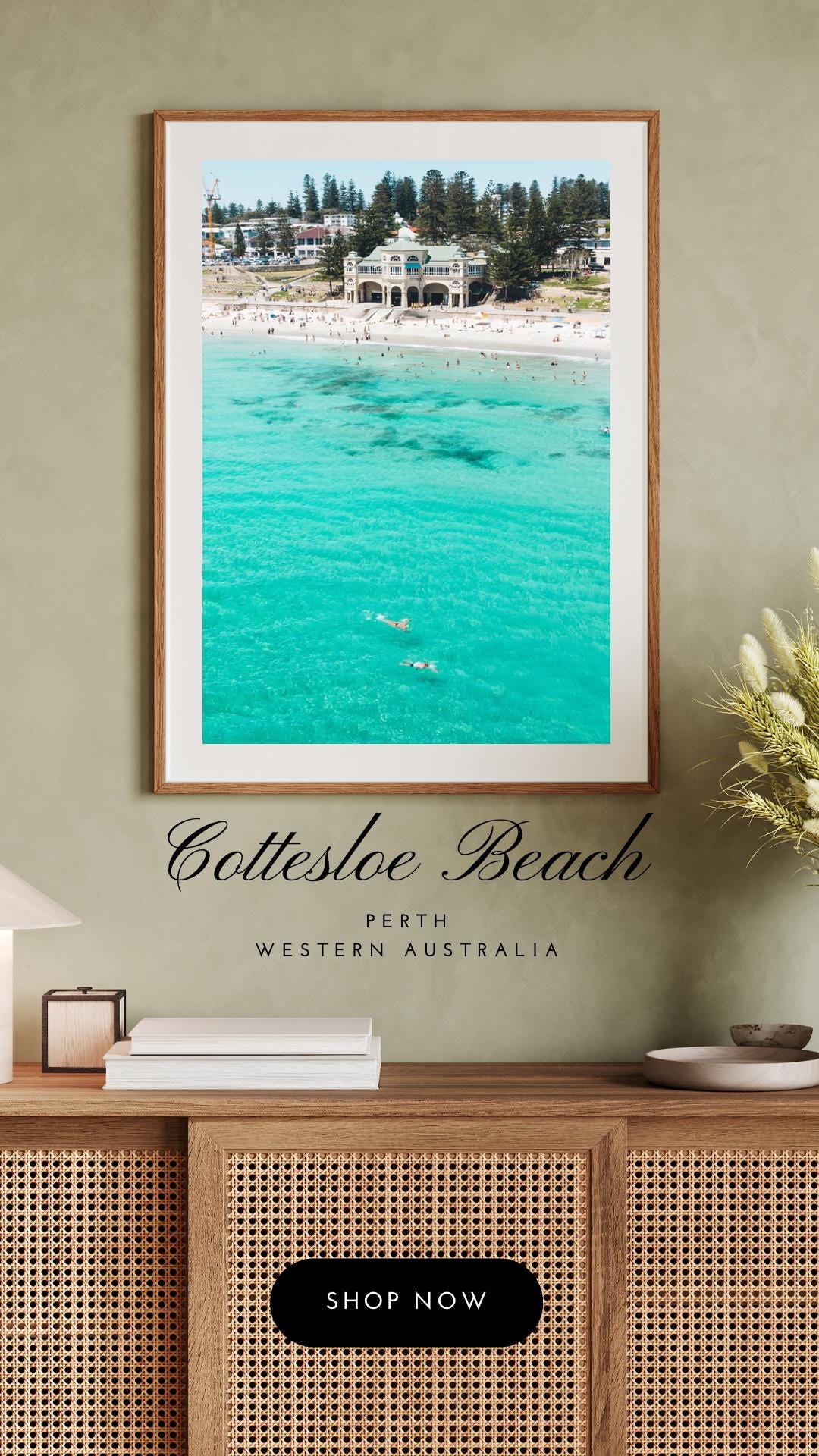 Cottesloe Beach Perth Printable Photos western Australia Beaches Indigo ...