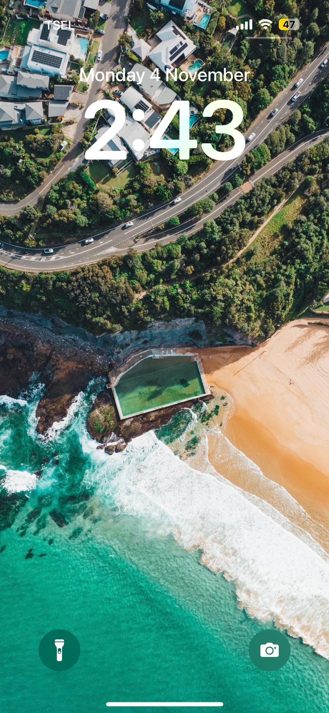 Bigola Beach iPhone Wallpaper Downloadable Photo Australia Beaches ...