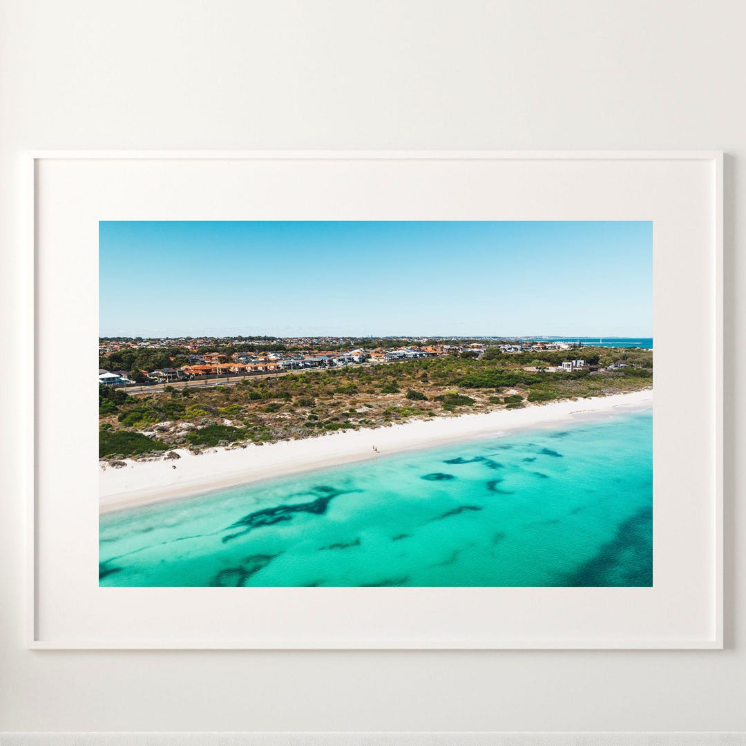 Whitfords Beach Wall Art, Printable Beach Pictures Perth, Western ...