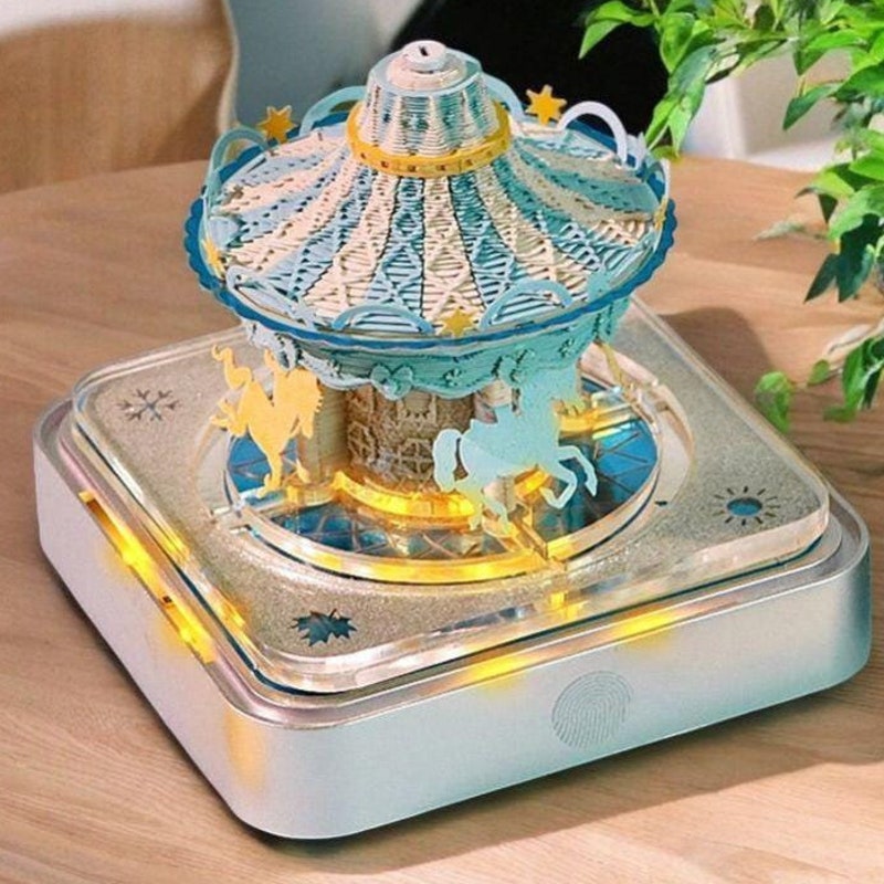 3d Carousel Svg - Etsy