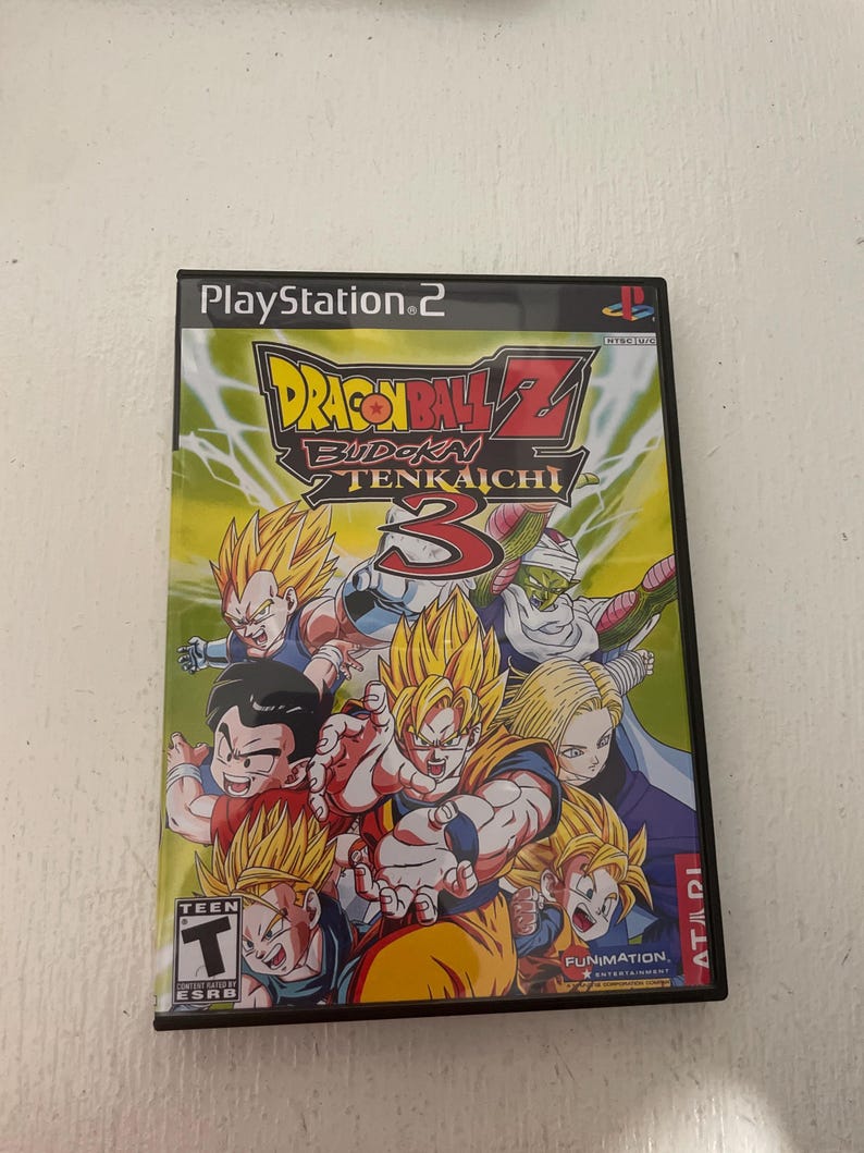 Dragon Ball Z Tekaichi 3 Ps2 reproduced Copy FMCB Not Required for Slim ...