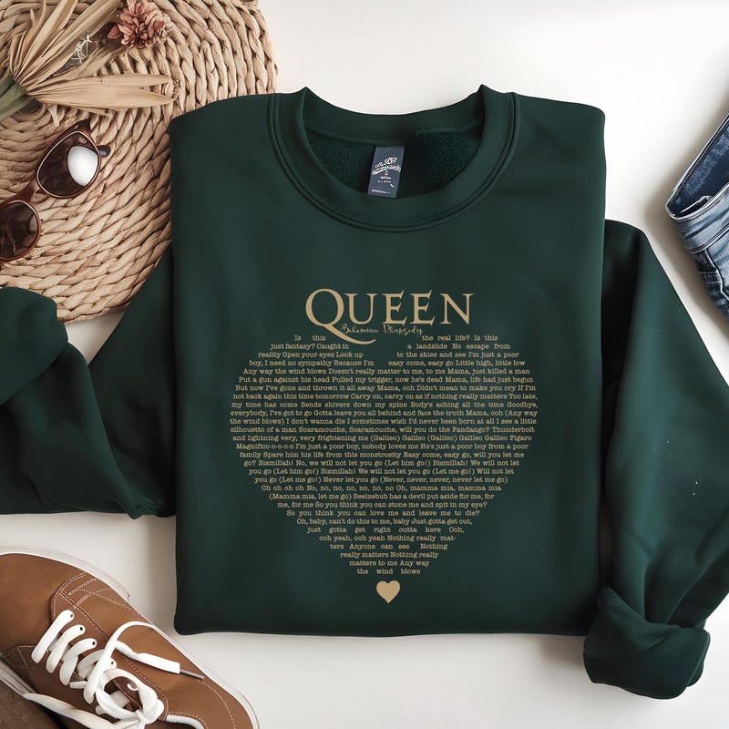 Queen Band Sweatshirt - Etsy