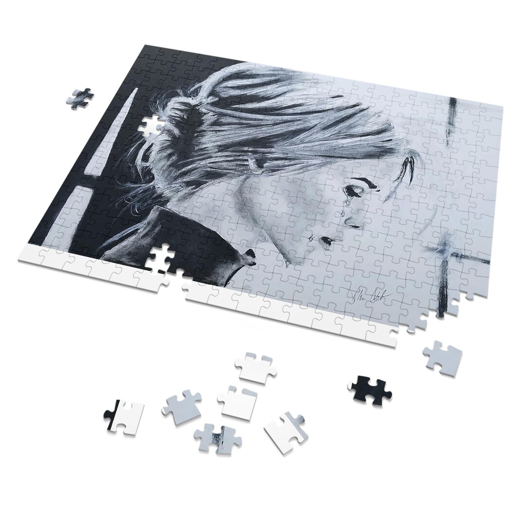 Crying Woman Jigsaw Puzzle 252, 500, 1000-piece - Etsy