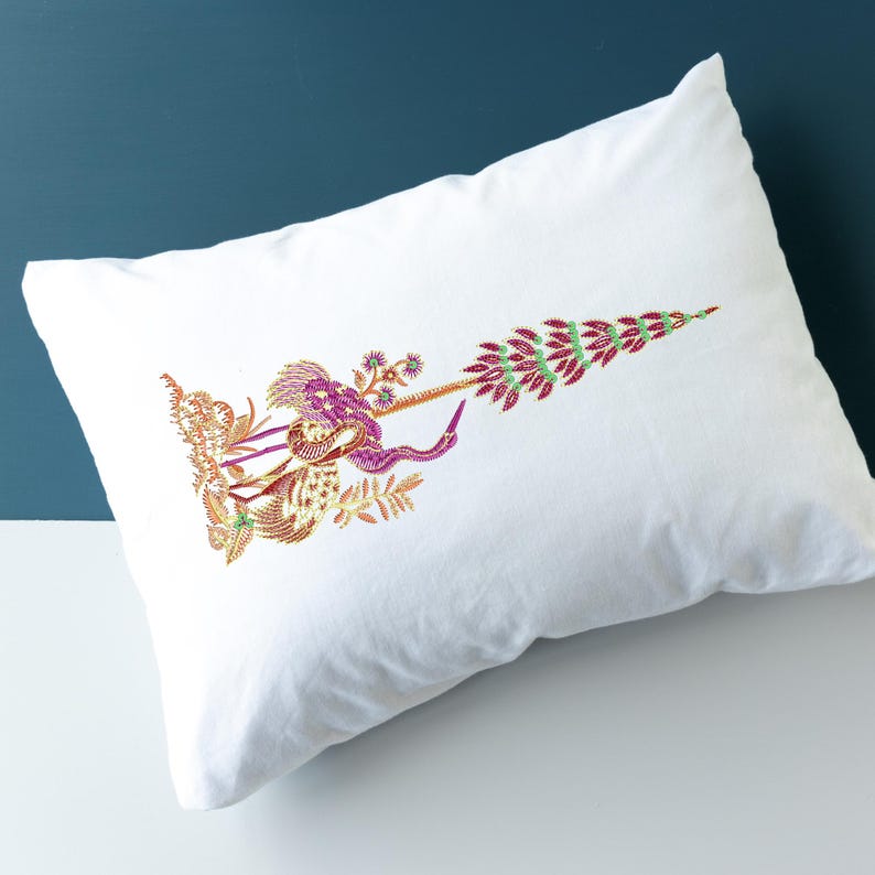 Bird Embroidery Design | Digital Download | Wilcom DST PES EXP Jef ...