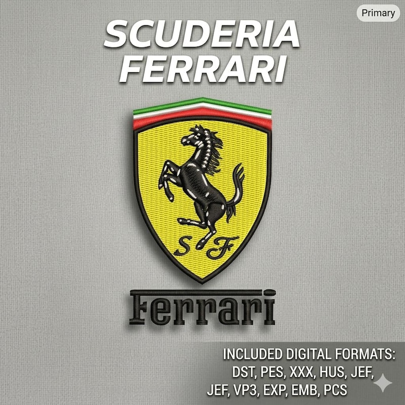 Ferrari Badge - Etsy UK