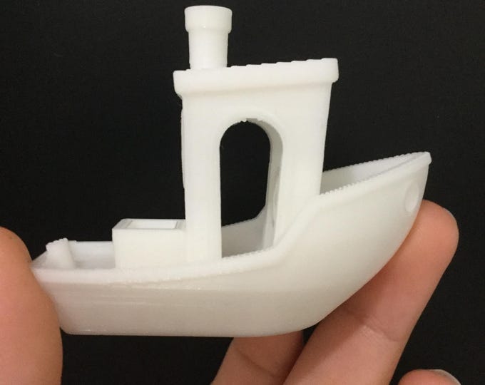 3D Printed Small Boat - Benchy - Multiple Colors - Etsy