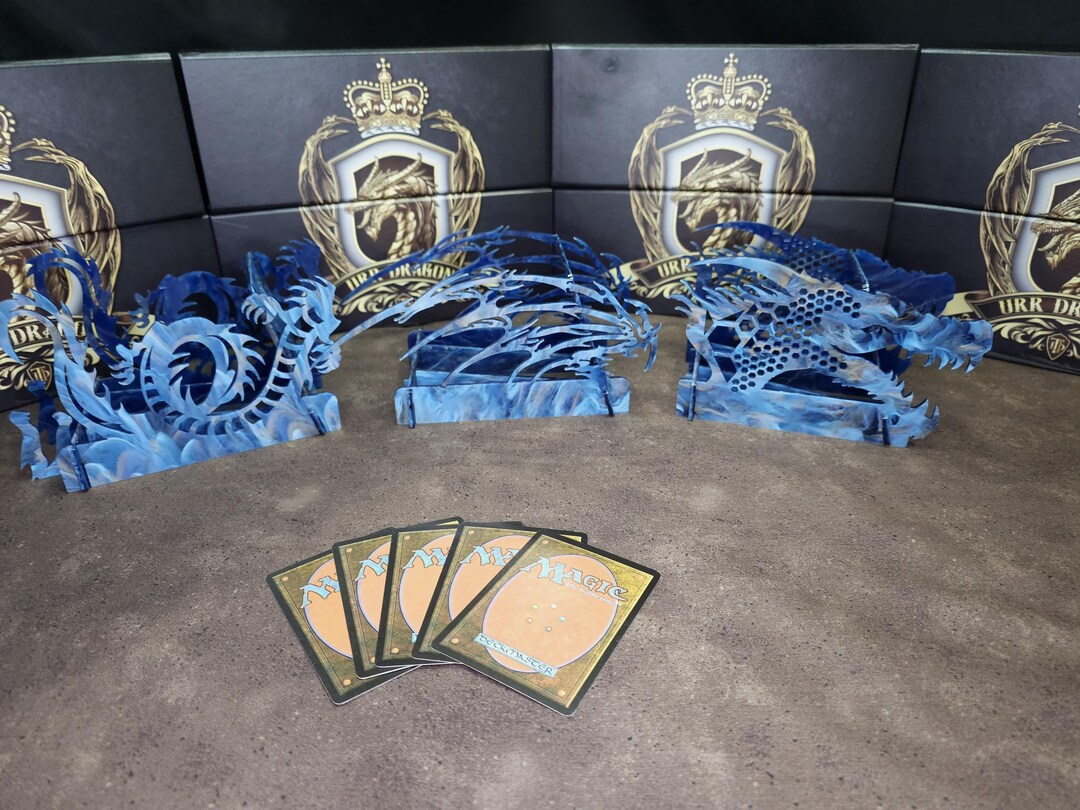 AZURA FLARE - Magic the Gathering Deck Box - Dragon Design Card ...