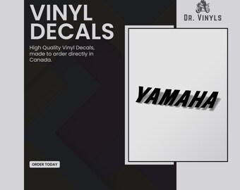 Yamaha & Yamaha Logo Motorcycle Van Car Vinyl Decals Stickers 17 Set - Etsy