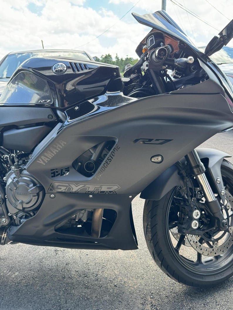 Yamaha R125 Decal - Complete Kit | Aftermarket Vinyl Decals - Etsy