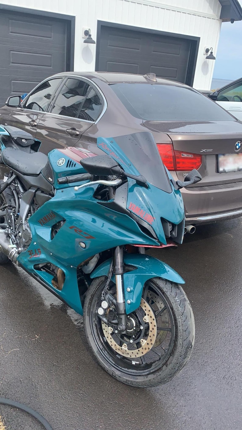 Pink Yamaha R7 Decal | Aftermarket Vinyl Decals X2 - Etsy