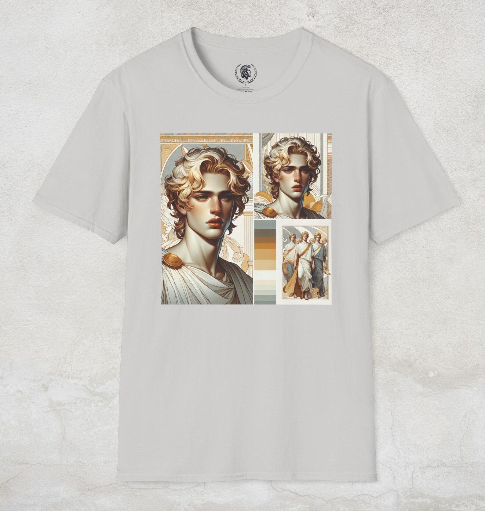 Radiant Apollo Greek God T-shirt | Iconic Mythology Design | God of ...