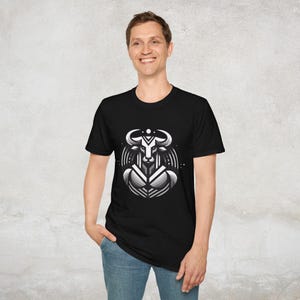 Fierce Mythical Minotaur T-shirt: Streetwear Design for Modern Warriors ...