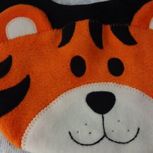 Tiger Bib, Infant Baby Bib, Animal Reversible Bib, Animal Bib, Baby ...