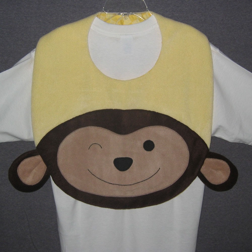 Adult Monkey Bib, Adult Bib, Clothing Protector, Men and Women Adult ...