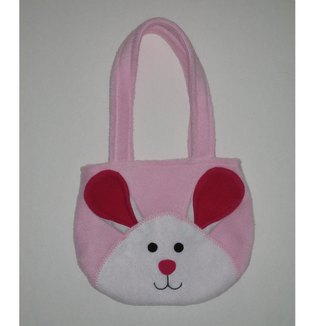 Bunny Purse, Bunny Bag, Pink Bunny Purse, Toddler Girl Children Purse ...