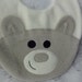 Bear Bib Infant Baby Bib Animal Reversible Fleece Bib - Etsy