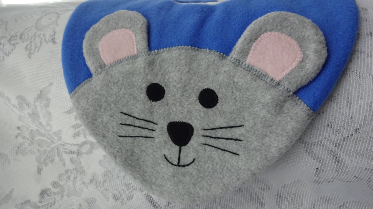 Mouse Bib Infant Baby Bib Year of the Rat Fleece Bib Animal - Etsy Canada