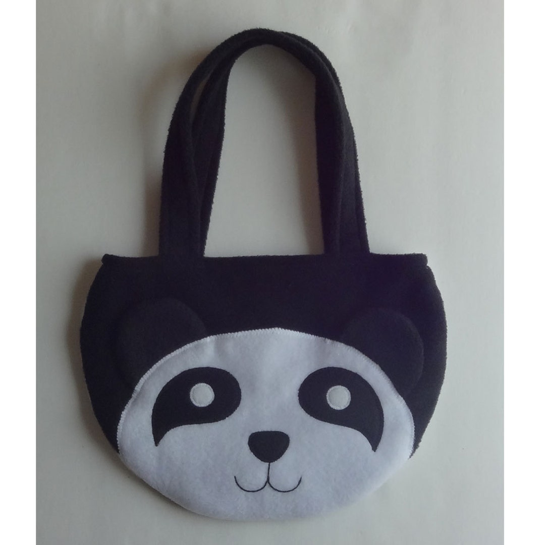 Panda Purse, Panda Bag, Toddler Girl Children Purse, Animal Fleece ...