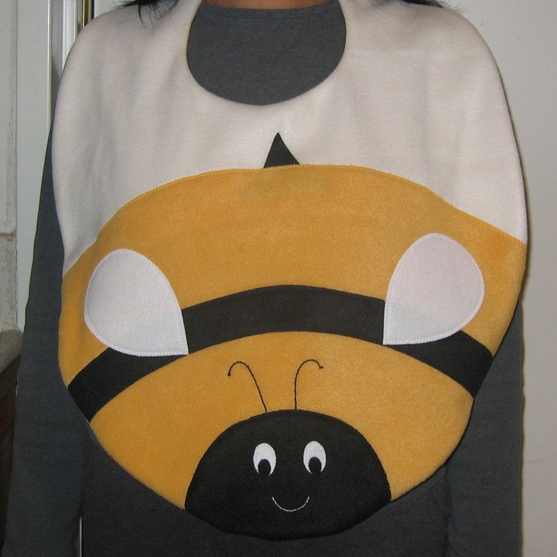 Adult Bee Bib, Adult Bib, Clothing Protector, Men and Women Adult Bib ...
