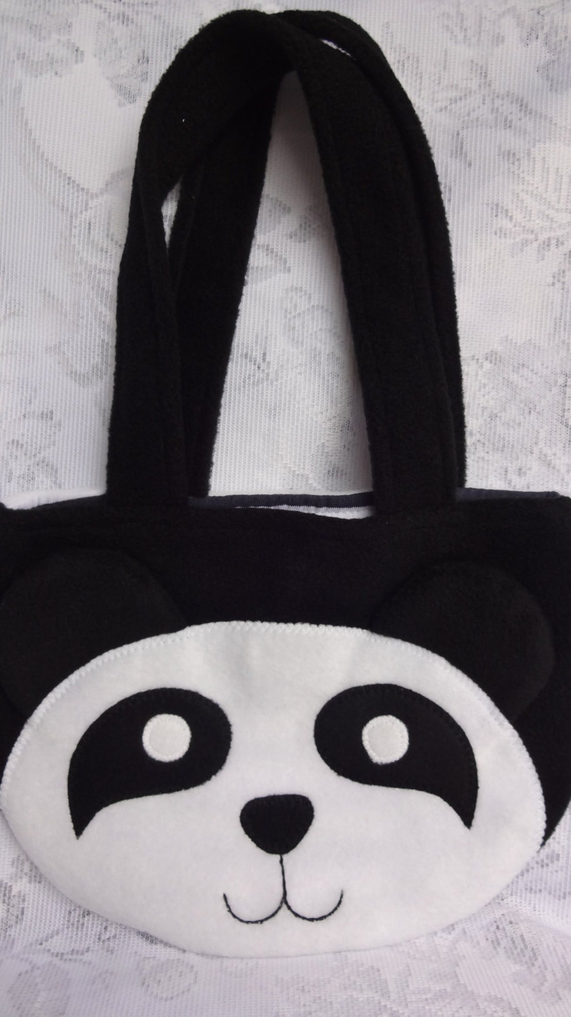 Panda Purse, Panda Bag, Toddler Girl Children Purse, Animal Fleece ...