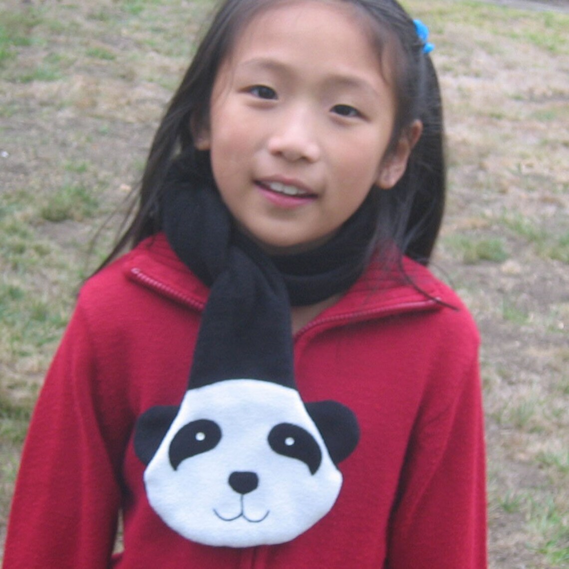 Panda Scarf Toddler Children Scarf Fleece Scarf Child - Etsy