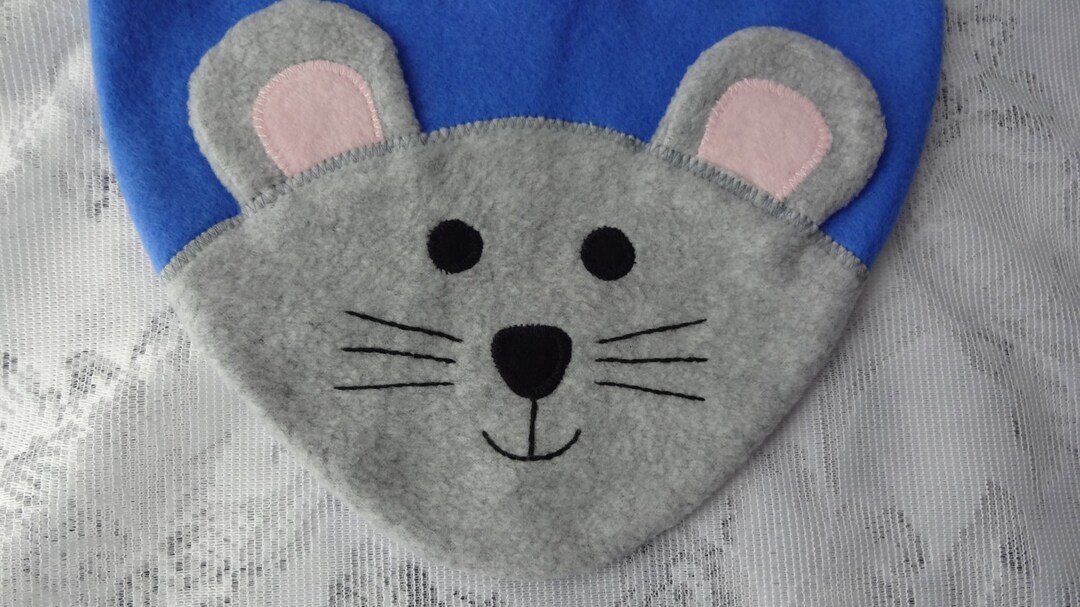 Mouse Bib Infant Baby Bib Year of the Rat Fleece Bib Animal - Etsy Canada