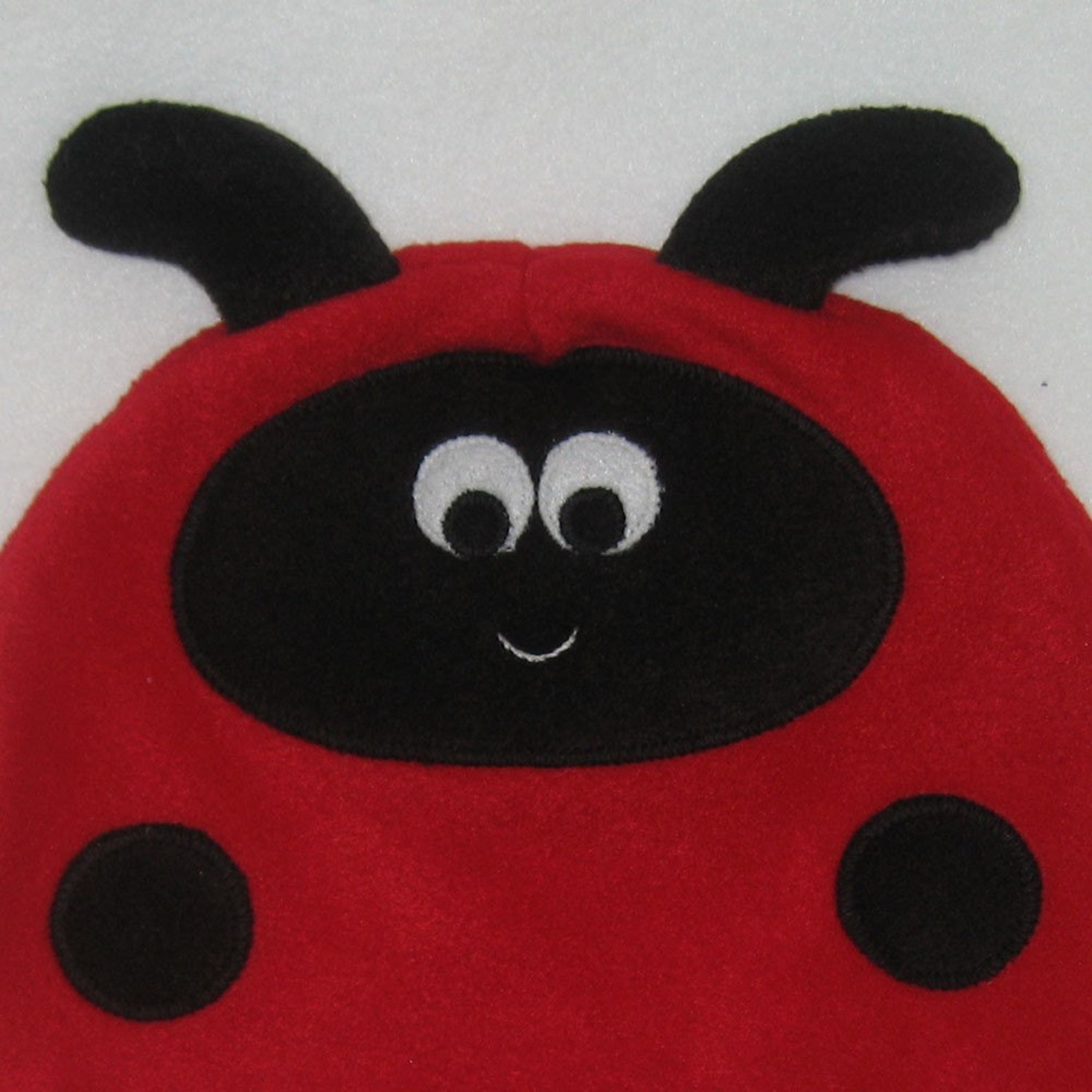 Lady Bug Fleece Hat - Newborn, Infant, Baby, Toddler, Girl Children ...