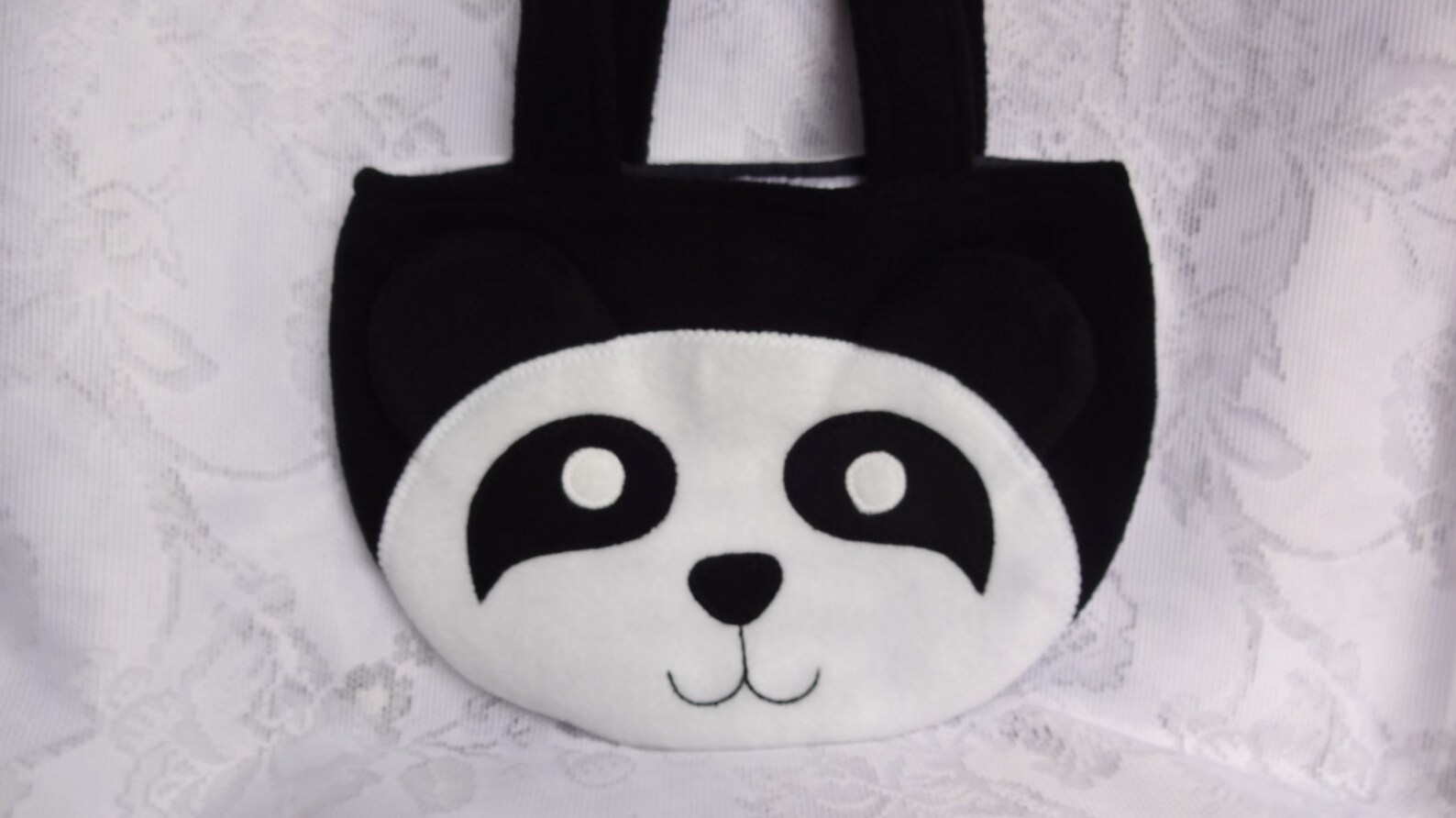 Panda Purse, Panda Bag, Toddler Girl Children Purse, Animal Fleece ...