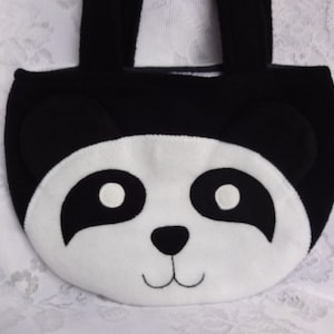 Panda Purse, Panda Bag, Toddler Girl Children Purse, Animal Fleece ...