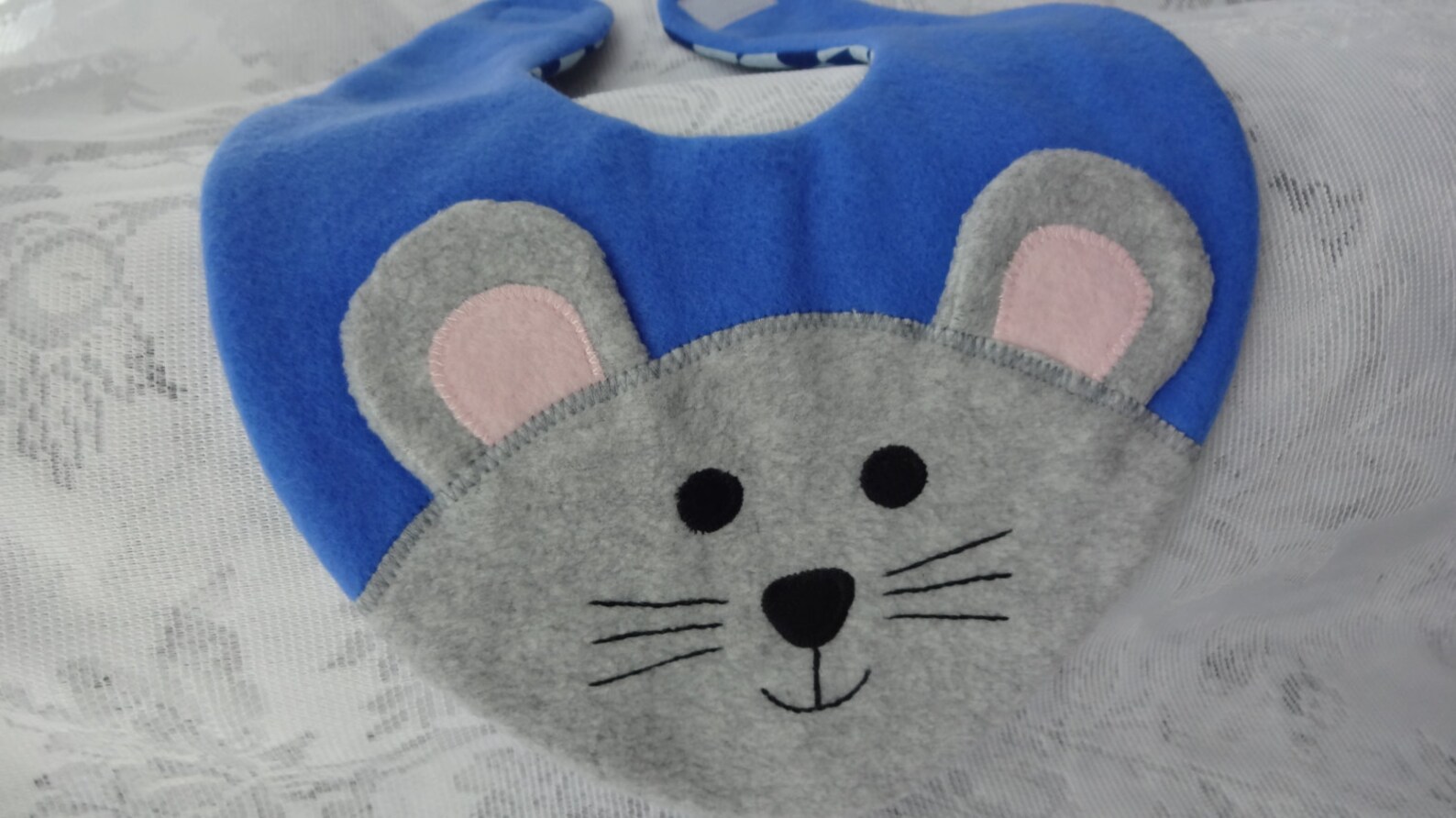 Mouse Bib Infant Baby Bib Year of the Rat Fleece Bib Animal - Etsy Canada