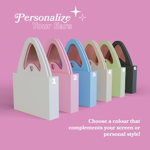 Screen Ears, Cat Ears for Monitors, Kawaii Cat Ears, Cute PC Gaming ...