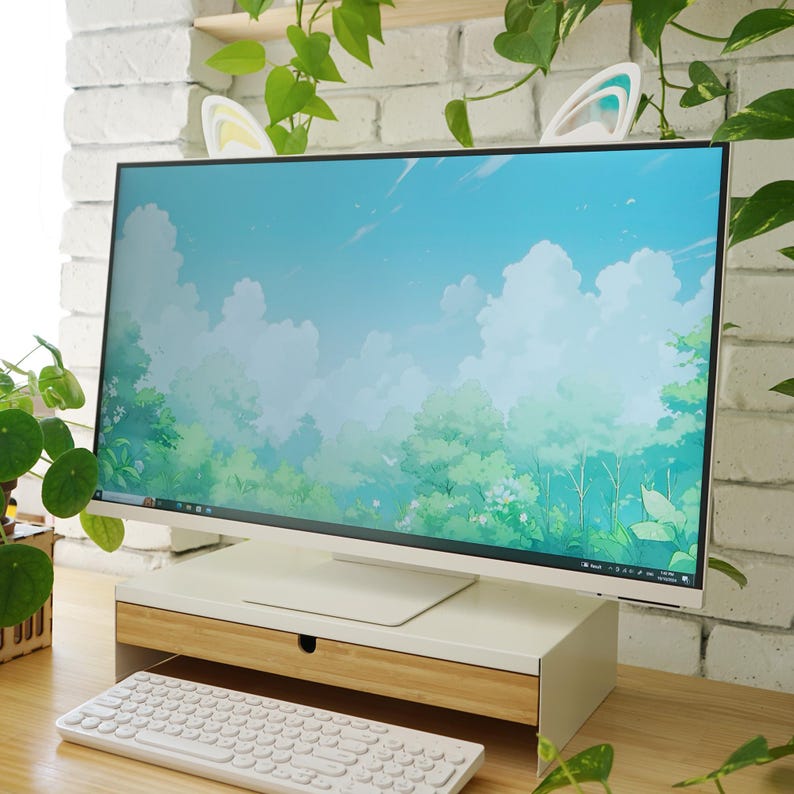 Screen Toppers Cute Cat Ears for Screens & Monitors Screen Ears ...