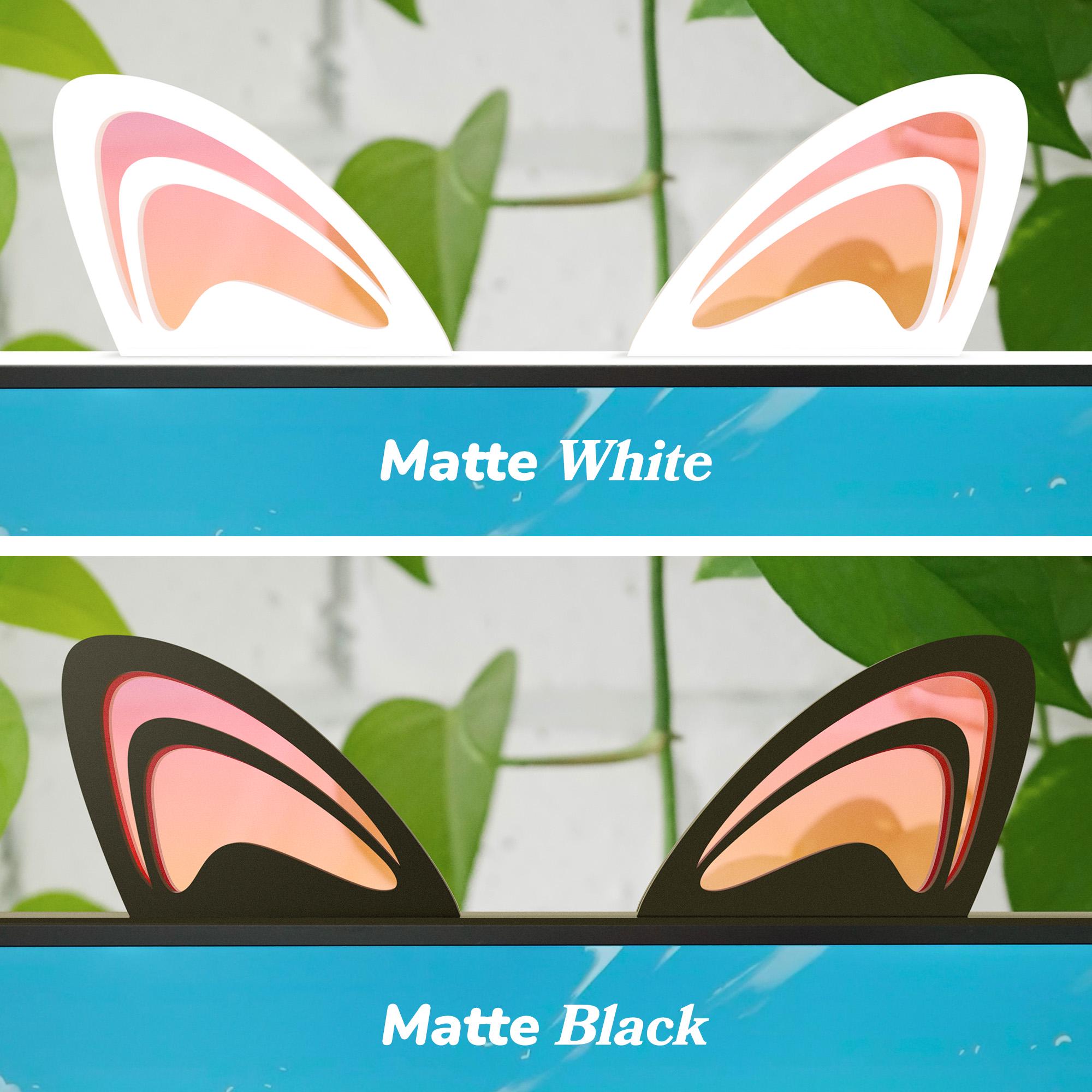 Screen Toppers Cute Cat Ears for Screens & Monitors Screen Ears ...