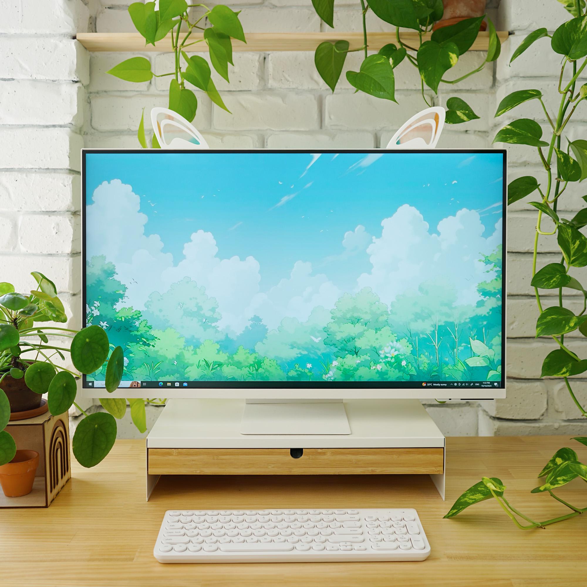 Screen Toppers Cute Cat Ears for Screens & Monitors Screen Ears ...