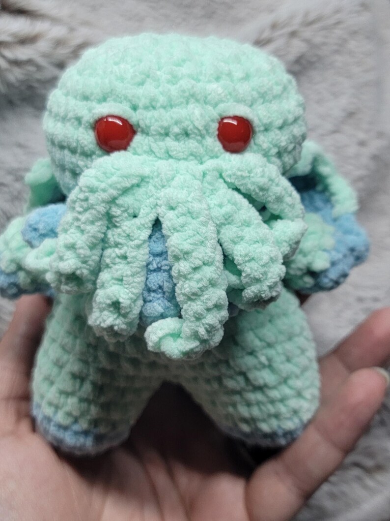 Cthulhu Crochet Plush (mini, Regular, Jumbo Sizes) - Etsy