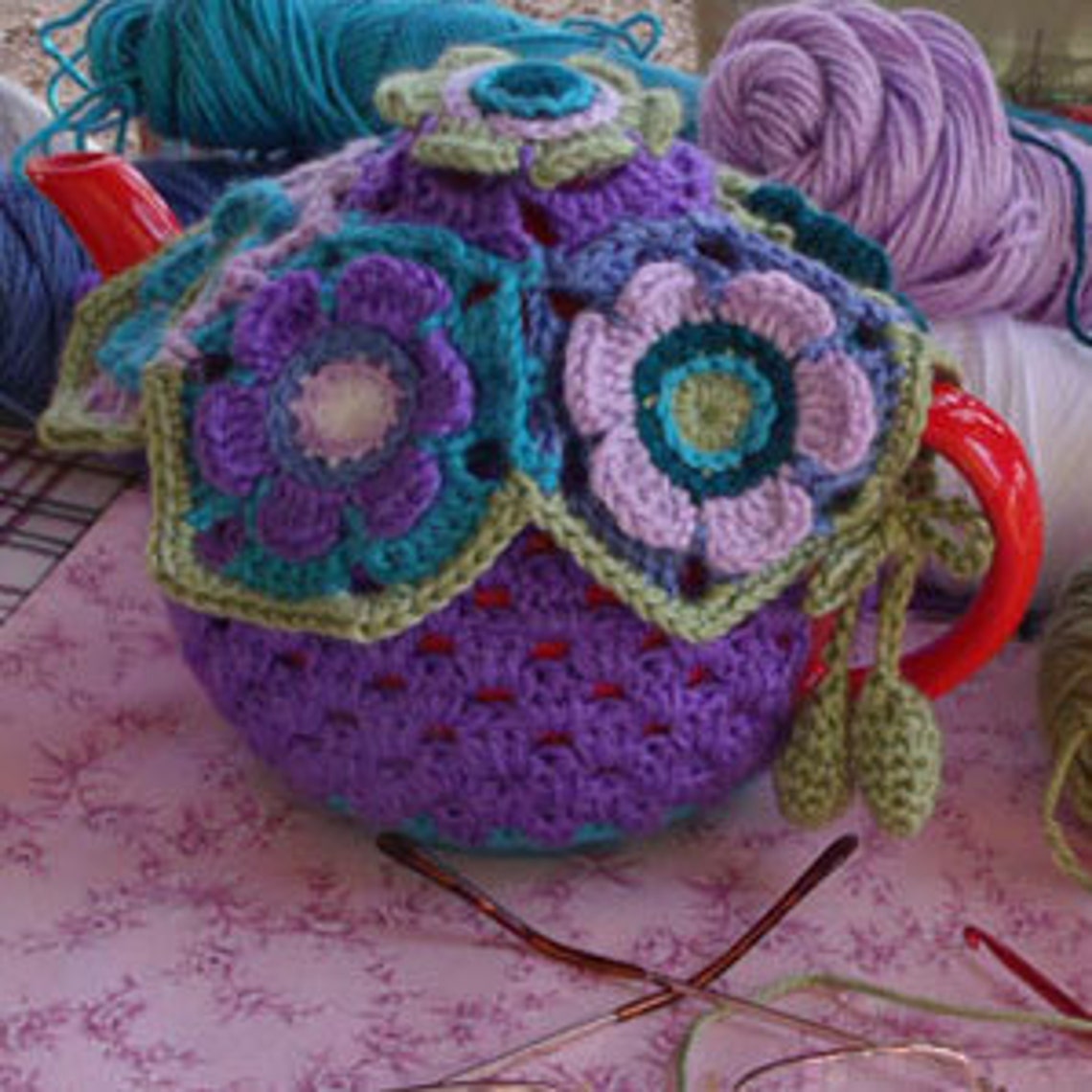 Crochet Teapot Cozy Crochet Pattern Detailed Tutorial. Instant Download ...