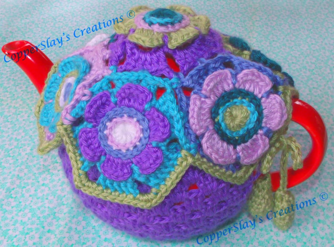 Crochet Teapot Cozy Crochet Pattern Detailed Tutorial. Instant Download ...