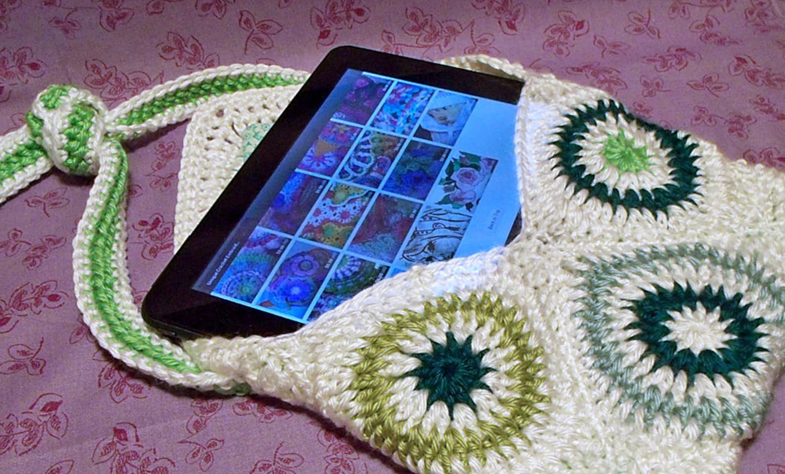 Crochet Pattern Crochet Purse Bag Tablet Case Instant Download - Etsy