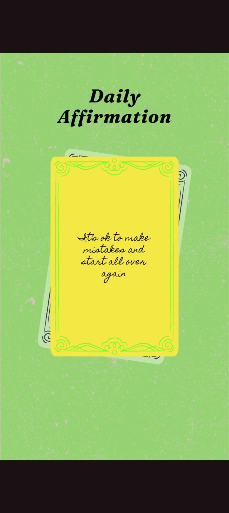 Digital Printout Positive Affirmation Cards - Etsy