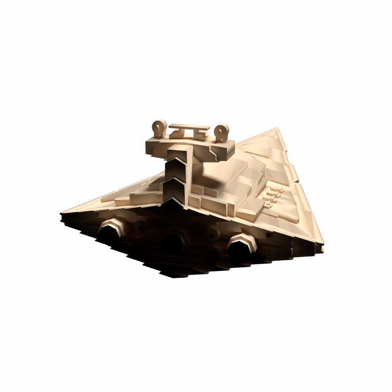 Laser Cut / Cnc Project Star Destroyer - Etsy