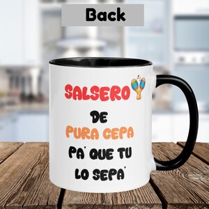 Personalized Salsa Lover Mug Custom Mug With Quote Salsa Dancer Gift ...