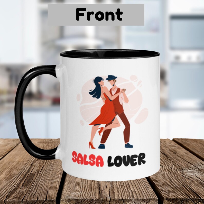 Personalized Salsa Lover Mug Custom Mug With Quote Salsa Dancer Gift ...