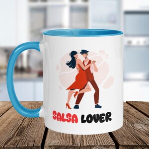 Personalized Salsa Lover Mug Custom Mug With Quote Salsa Dancer Gift ...