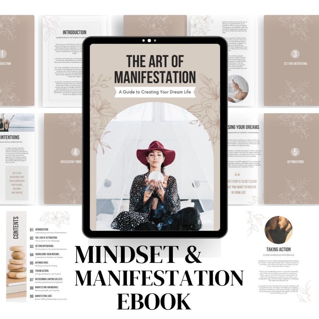 The Art of Manifestation: Printable Guide to Attracting Abundance ...