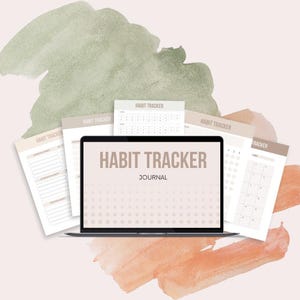 Editable Habit Tracker Instant Download - Etsy