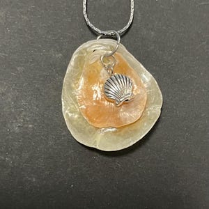 Genuine Natural Jingle Shell Necklace. Sanibel Island Shells With Charm ...