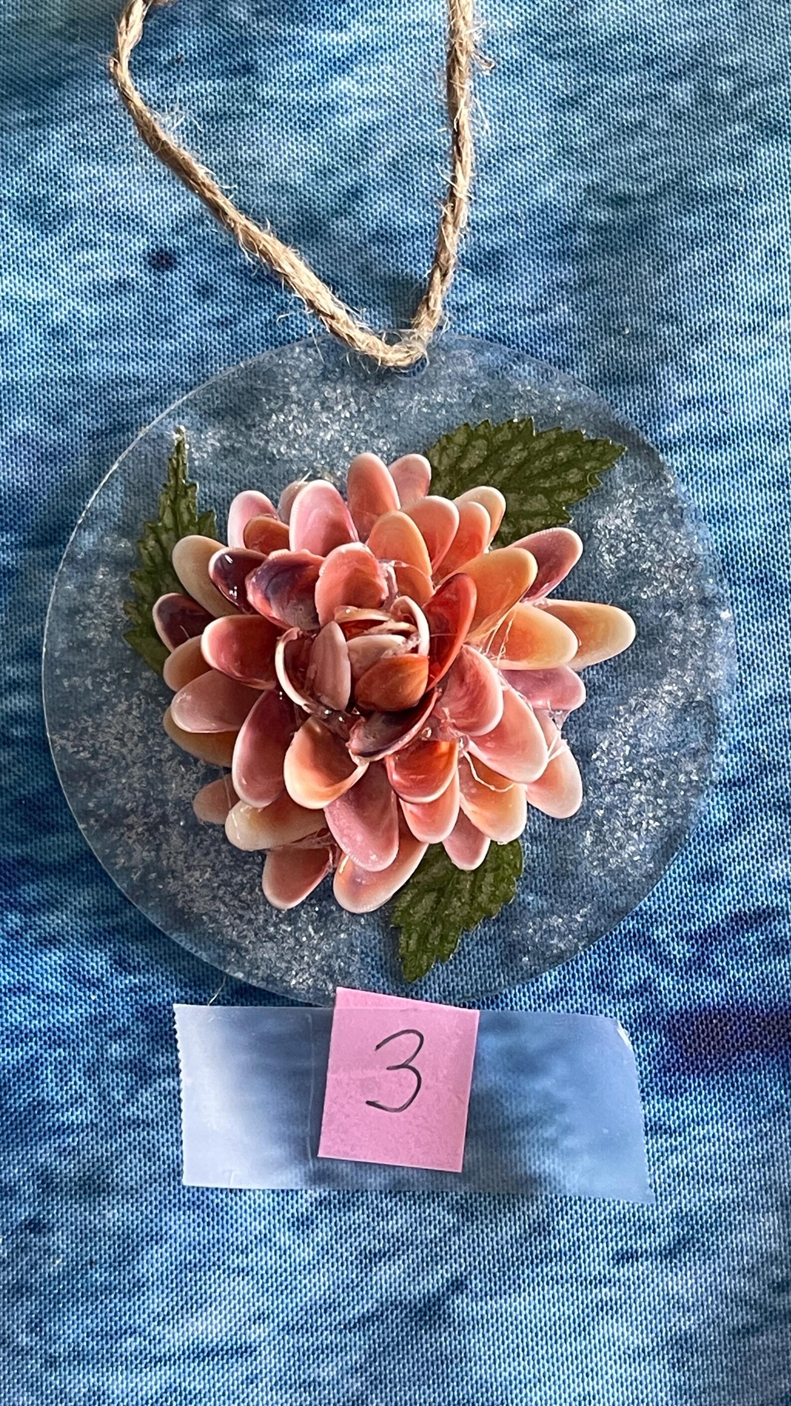 Coquina Shell Flower Ornament Gulf Coast Sea Shells - Etsy