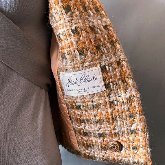 1960s Tweed Jacket Jack Clarke Dublin Coco Era Coutur… - Gem