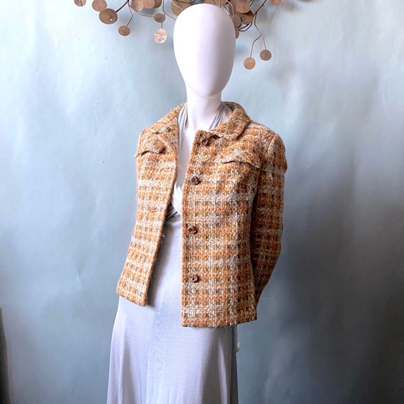 1960s Tweed Jacket Jack Clarke Dublin Coco Era Coutur… - Gem