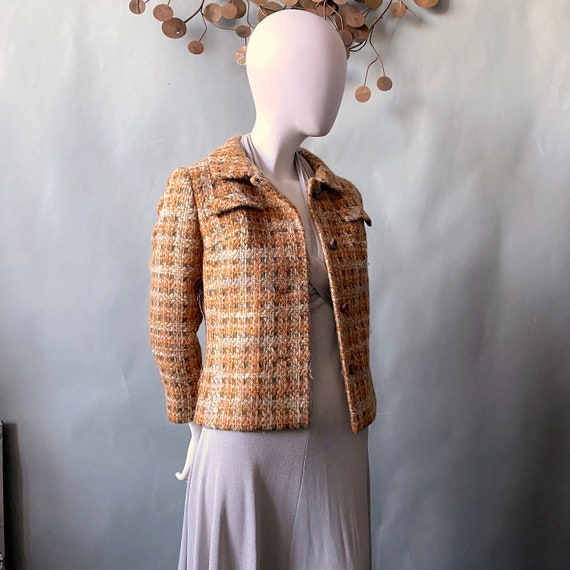 1960s Tweed Jacket Jack Clarke Dublin Coco Era Coutur… - Gem